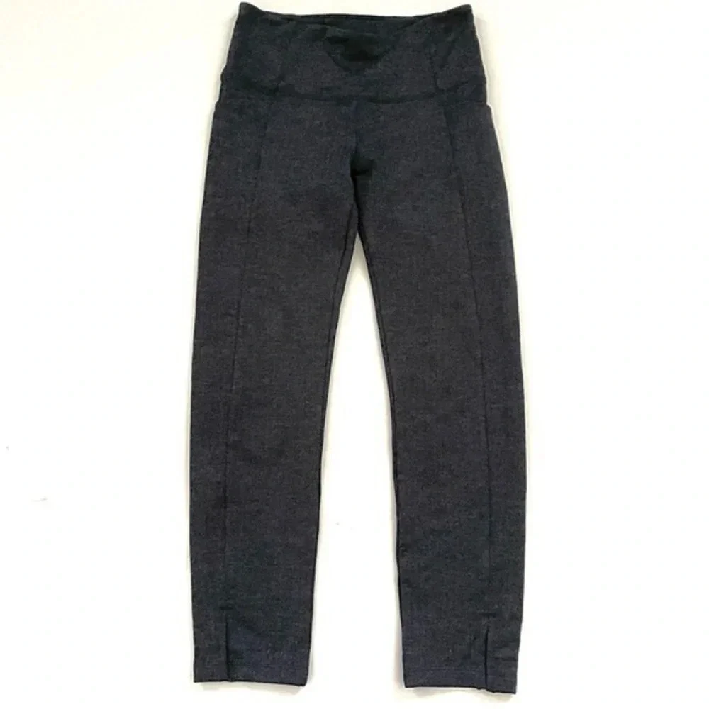 Athleta | Pants & Jumpsuits | Athleta Herringbone Mercer Tight Blue ...